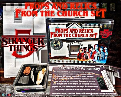 Stranger Things Props Location Relics Memorabilia with COA (Church ...