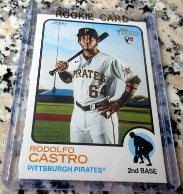 RODOLFO CASTRO 2022 Topps Rookie Card RC Logo Philadelphia Phillies ...