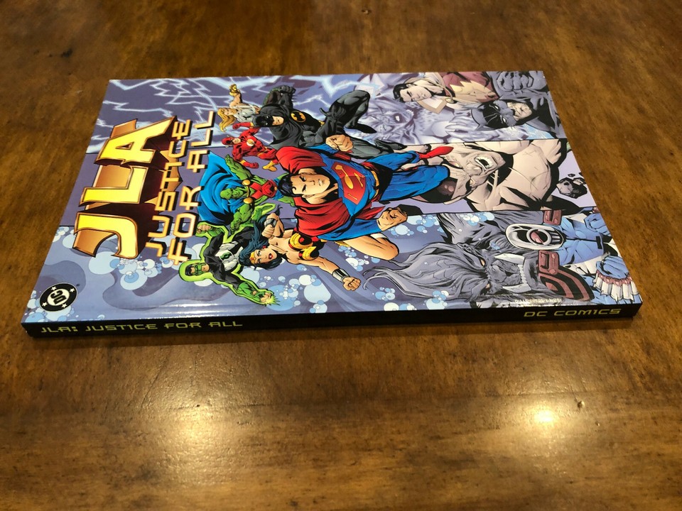 DC Comics JLA: Justice for All TPB (1999) Morrison/Waid/Porter HQ Copy ...