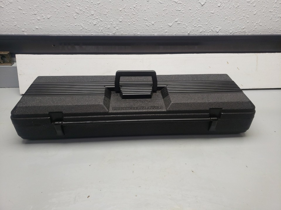 Vtg CRAFTSMAN USA PERMANEX PLASTIC TOOL BOX UTILITY CASES 25"x 8" & 12 ...