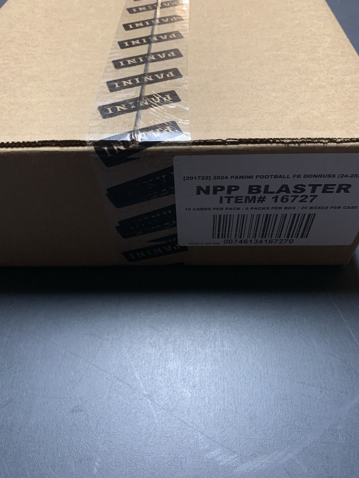 2024 Panini NFL Donruss Blaster Box Case | eBay