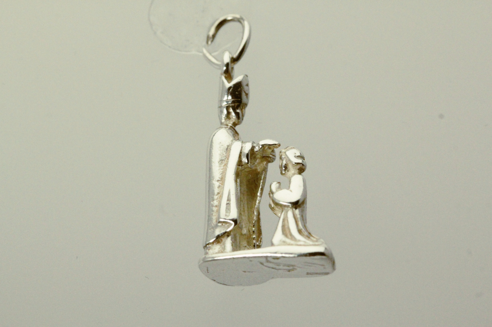 925 Sterling Silver Confirmation Blessing Charm/Penda… - Gem