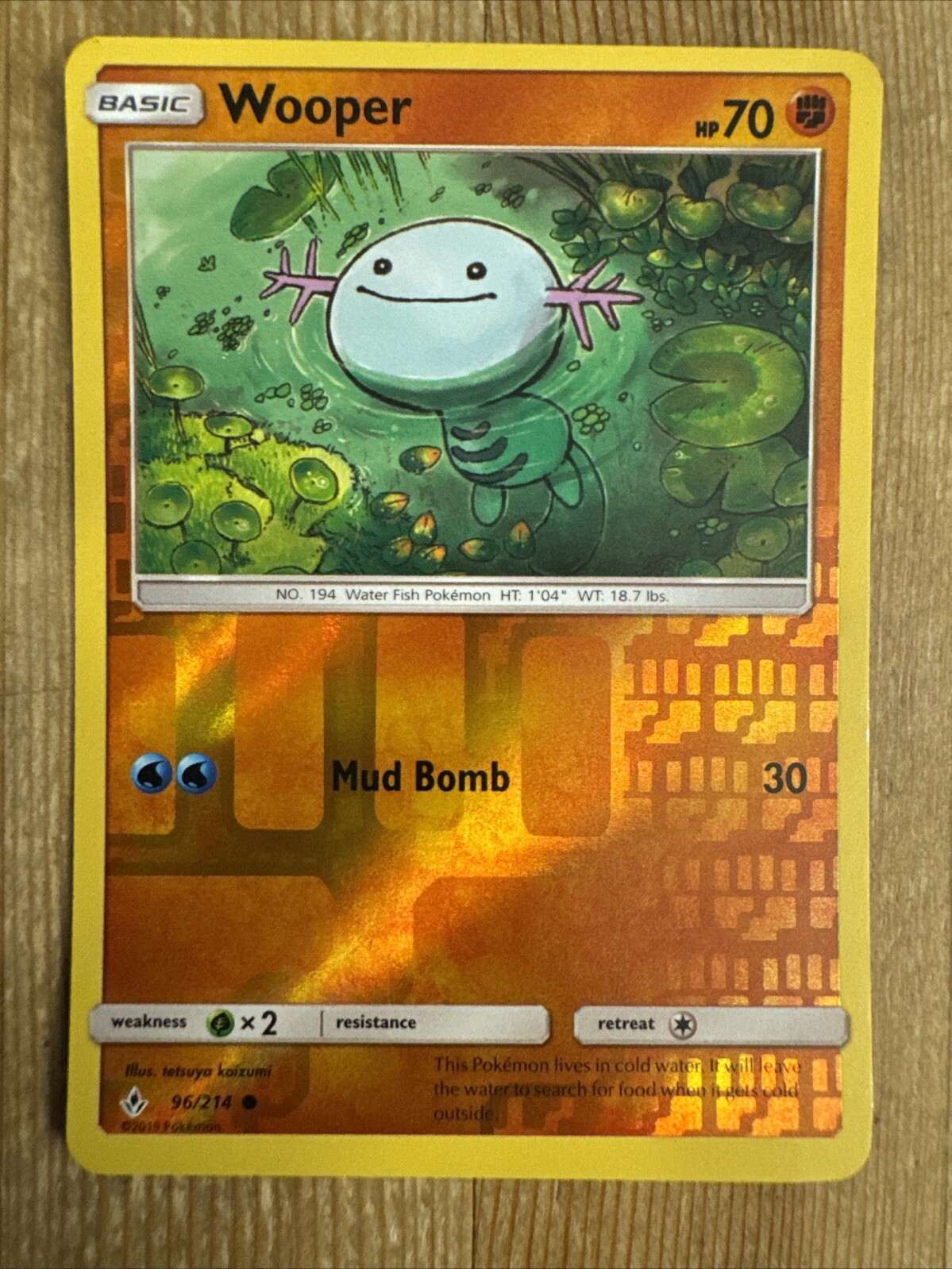 Wooper (Common)[SM10]: Buy and Sell Prices & Values - Pokécazilla