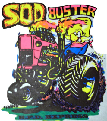 Sod Buster Tractor t-shirt Vintage 70's Classic NOS S.M.L or XL 0222 | eBay