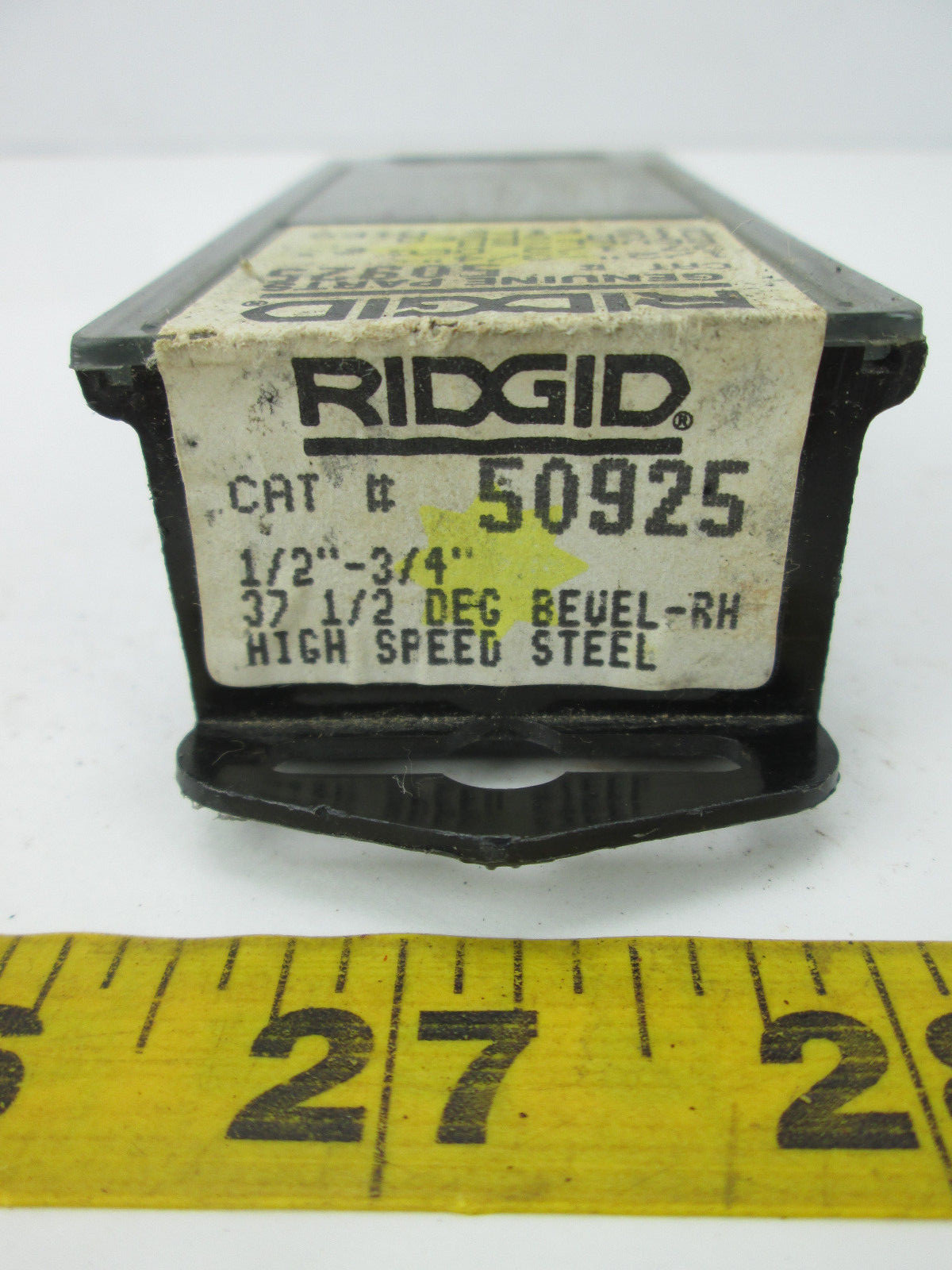 OEM Ridgid CAT 50925 1/2"-3/4" 37 1/2° Bevel RH High Speed 515 Pipe ...