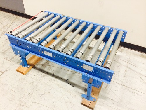 Lot of 2 PEARSON CE35 ROLLER CONVEYOR 28"W x 48"L x 17-1/2"H | eBay