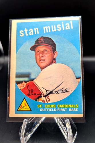1959 Topps Stan Musial baseball card #150 in excellent condition | eBay