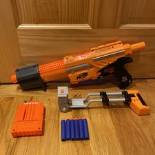 Adventure Force Alpha Rogue Blaster With Scope Rail Adapter and Darts ...