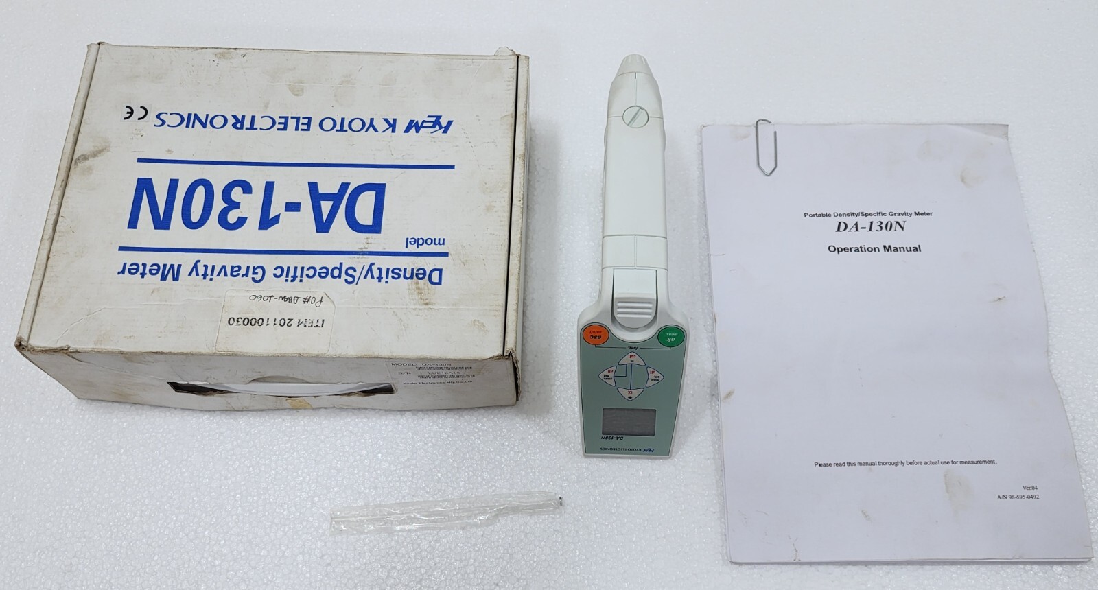 KYOTO ELECTRONICS DA-130N PORTABLE DENSITY / SPECIFIC GRAVITY METER | eBay