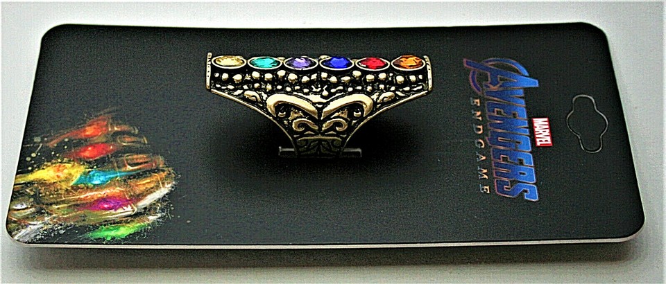 Ornate Marvel Avengers End Game Thanos Infinity Stones Ring New NOS ...