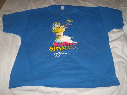 Monty Python's Spamalot T-Shirt, Size 2XL | eBay