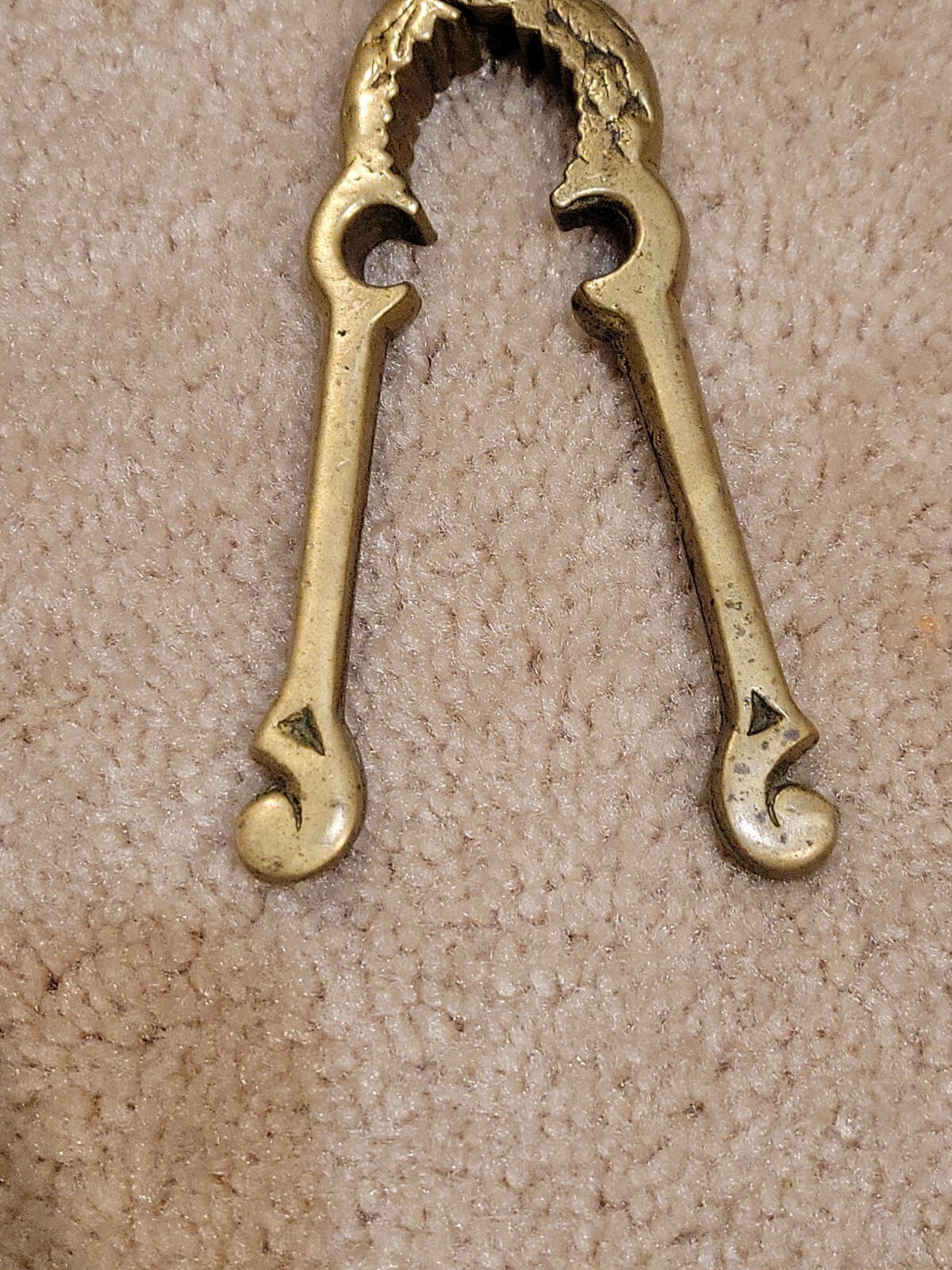 Vintage Brass Metal Rooster Chicken Bird Head Nut Cracker | eBay