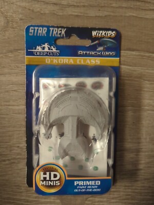 NIB Star Trek Attack Wing Deep Cuts HD Primed D'Kora Class Ferengi Ship ...