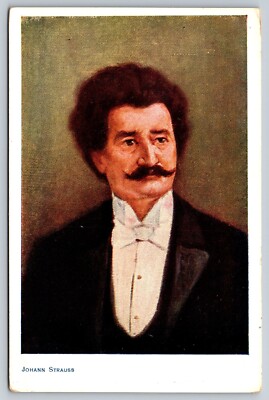 Postcard Music Composer Johann Strauss II | eBay