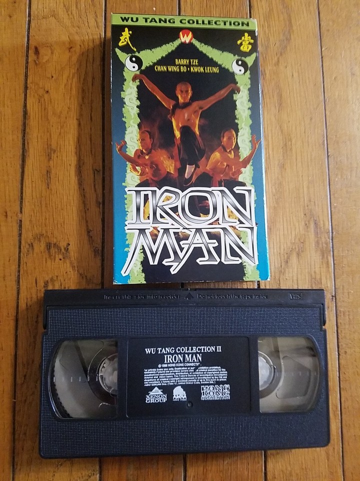Wu Tang Collection Iron Man (VHS, 1998) Kung Fu Martial Arts 799617137 ...