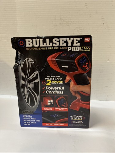Digital Tire Inflator Bullseye Pro Max 150 PSI Digital Auto Read ...