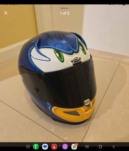 HJC RPHA 11 Pro Sonic the hedgehog Motorcycle helmet X-LARGE Limited ...