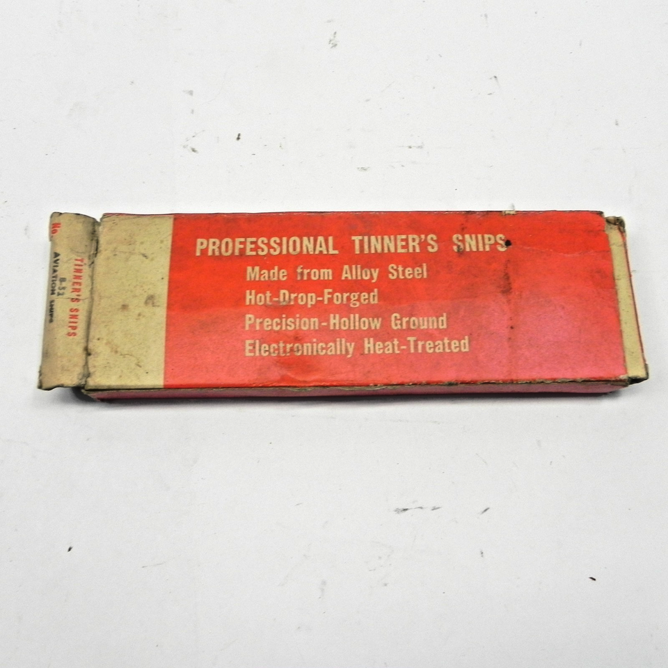 VINTAGE PROFESSIONAL TINNERS SNIPS AVIATION SNIPS SERVICE TOOL NEW IN ...