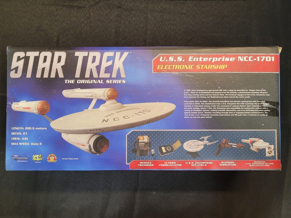 Star Trek U.S.S. Enterprise NCC-1701 - New In Box - 2012 - Diamond ...