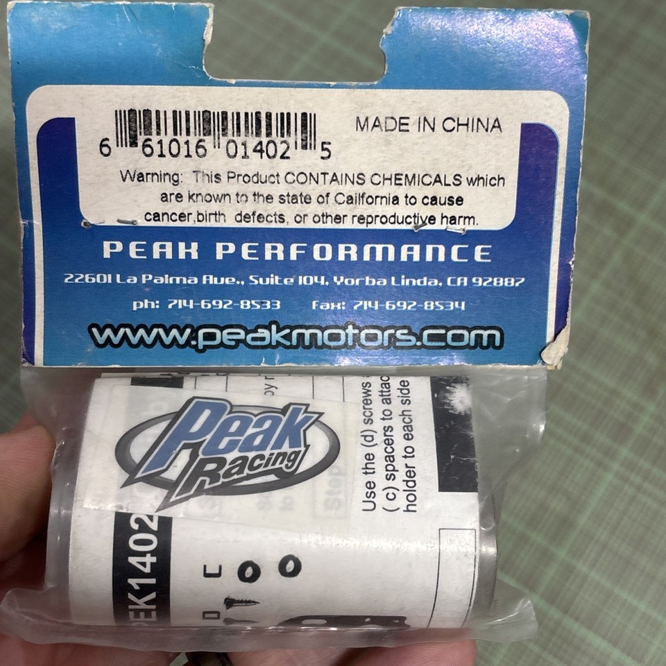 Peak Racing PEKT1402 Chubby Micro RS4 Modified Motor Kit, HPI Micro RS4 ...