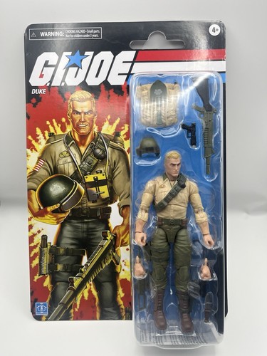 GI Joe Classified Series Duke 6" Action Figure Retro Hasbro 2024 MOC ...