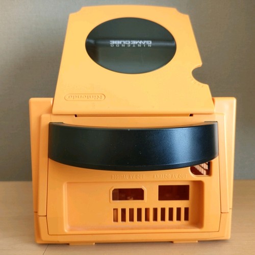 Nintendo GameCube Orange Spice Housing Replace Shell Case DOL-001 9976 ...