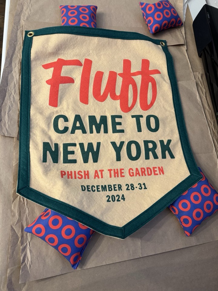 Phish Banner MSG Madison Square garden Not pollock Poster | eBay