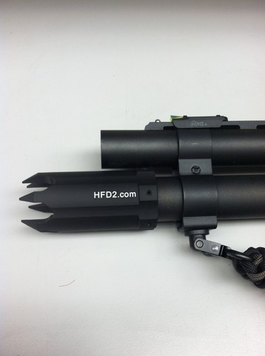 HFD2 T Breacher / Standoff fits Remington 870 & other 1" tube ...