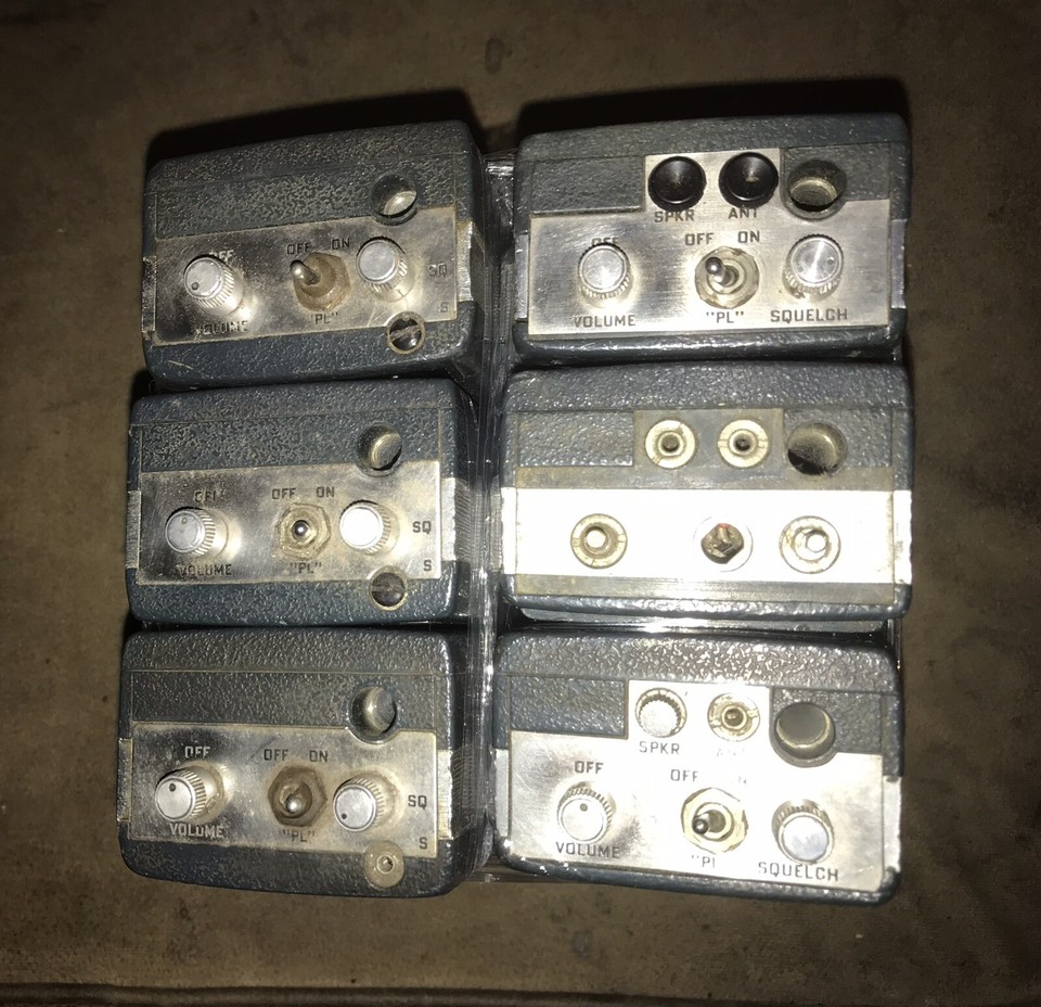 Six Vintage Motorola HT220 Portable Radios 153.050 | eBay