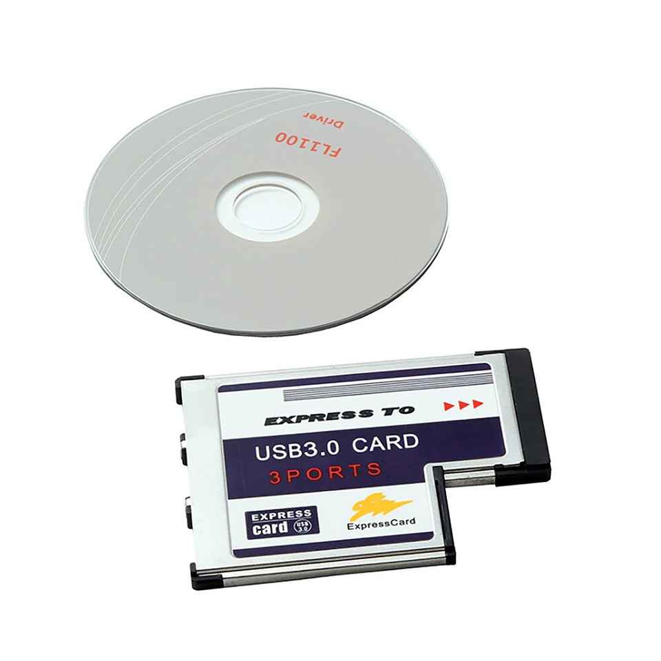 USB 3.0 54mm 3 Port Express Card Adapter Expresscard for Laptop | eBay