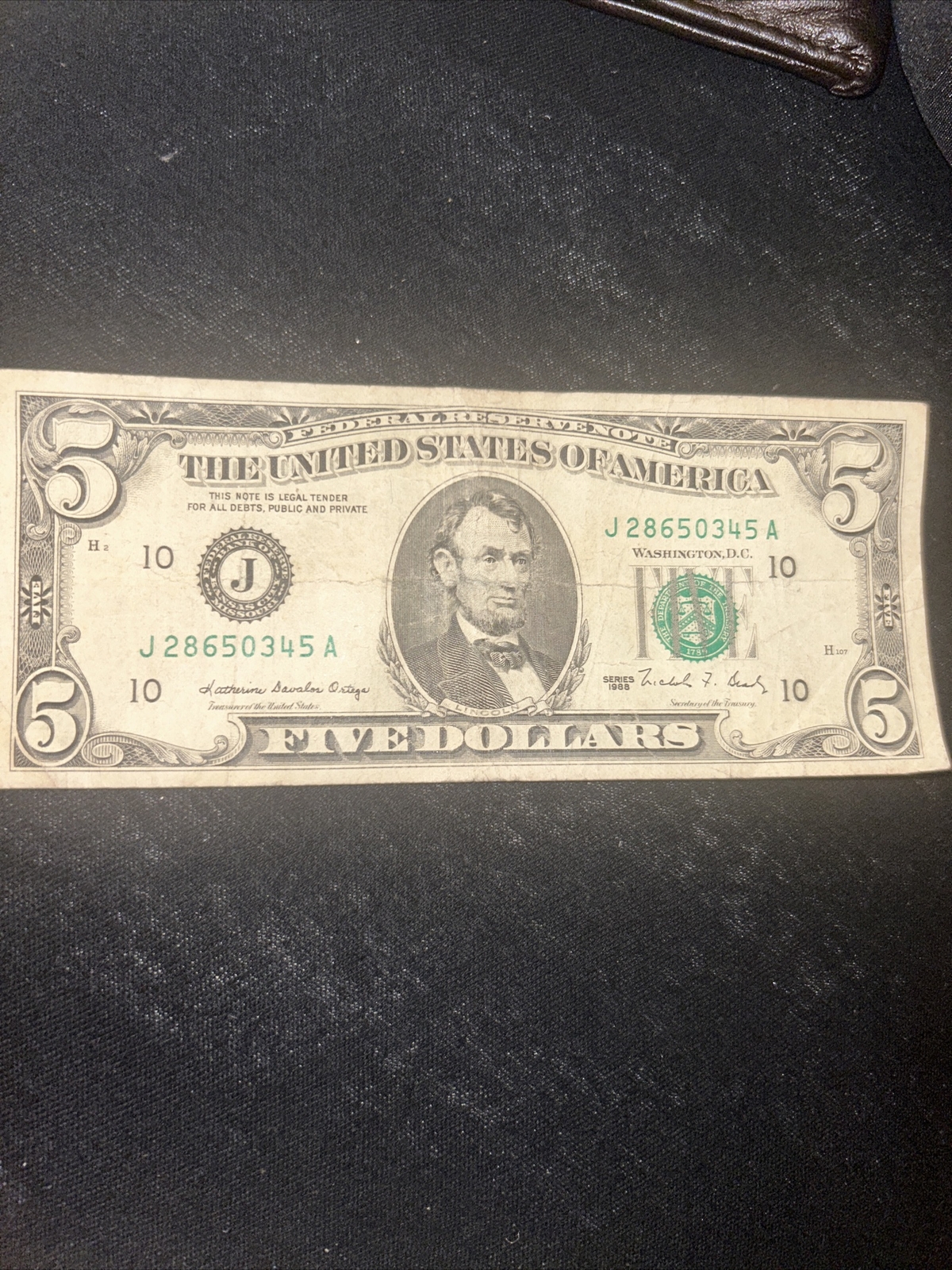 5 Dollar Bill 1988 EBay 5-dollar-bill-1988-ebay