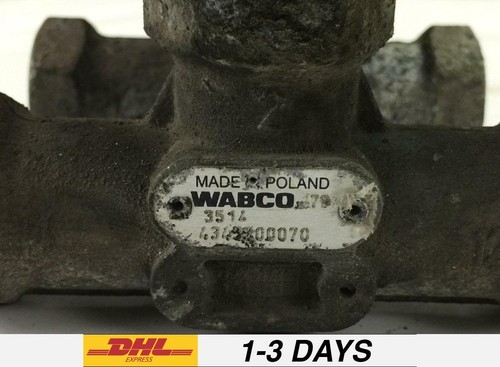 A0054296544 Wabco Double Check Valve Set 2pcs Daf Mercedes Benz Lorry ...