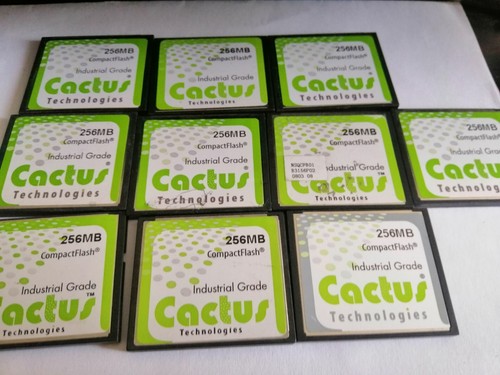 10PCS cactus Industrial Grade 256MB Memory Card compact flash cf card ...