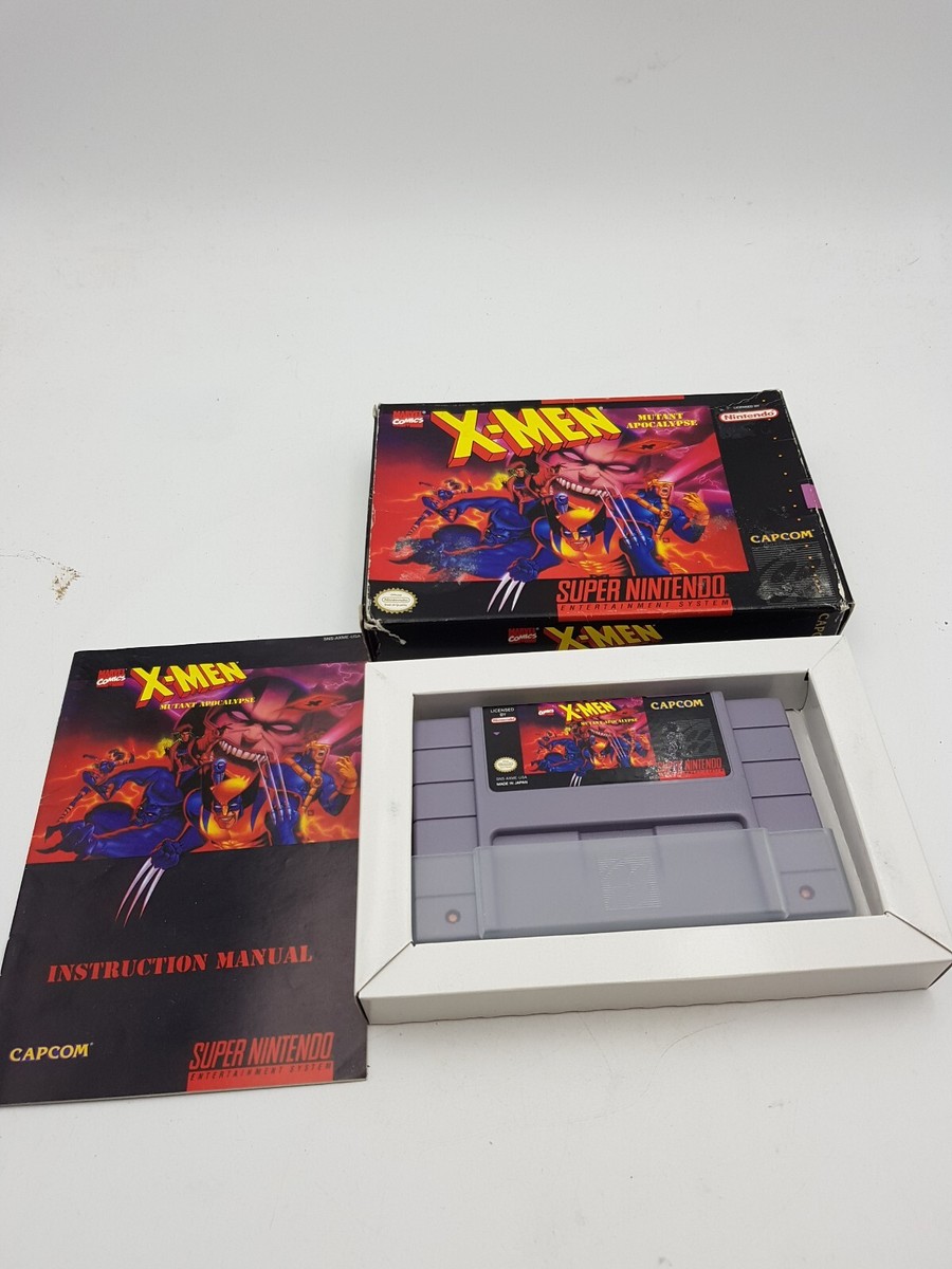 Xmen Mutant Apocalypse Snes Retrogameage