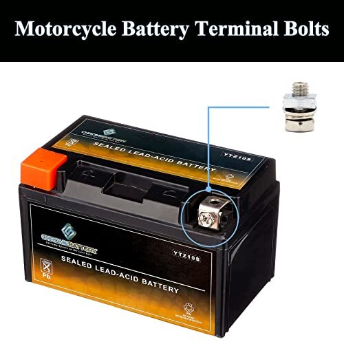 Motorcycle Battery Terminal Bolts Screws Square Nuts Kit Stainless ...