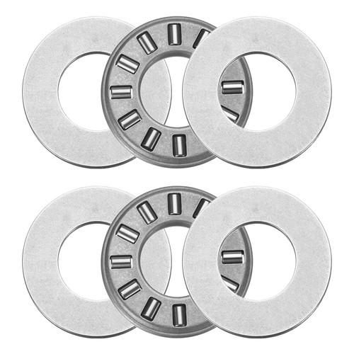 2 Sets NTA613+2TRA Thrust Needle Roller Bearings 3/8x13/16x5/64 Heat ...