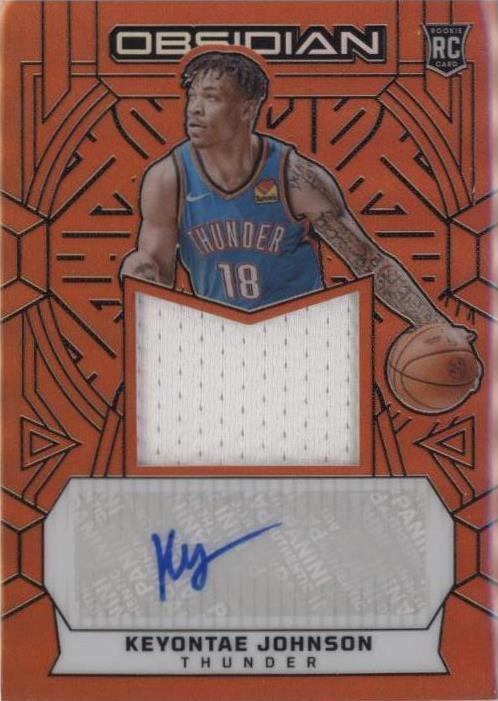 2023-24 Panini Obsidian - Rookie Jersey Autographs Keyontae Johnson ...