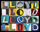 LLOYD Name Poster featuring photos of actual sign letters | eBay