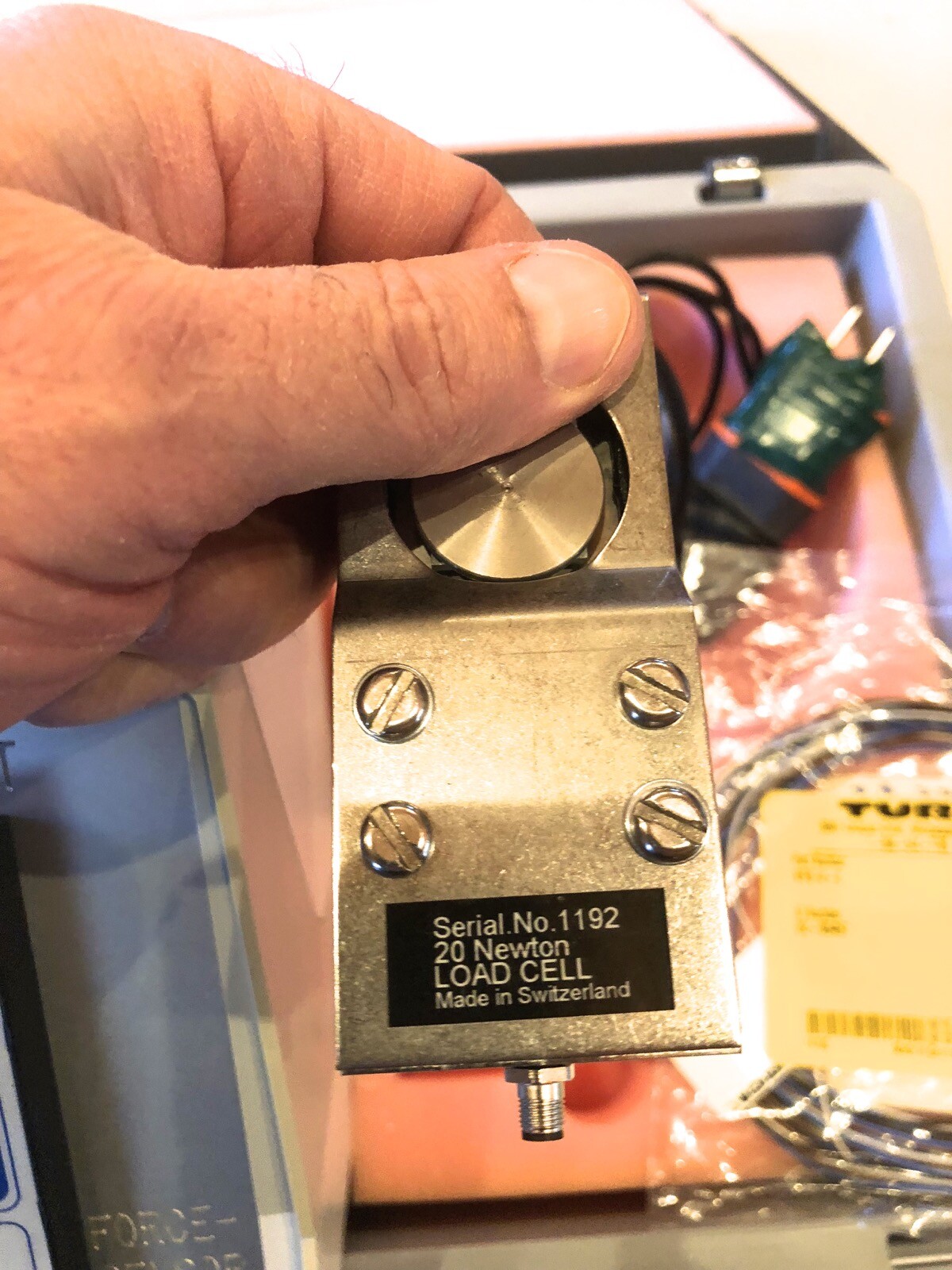 FCU 02 Force Calibration Unit Gauge 20 Newton Load Cell 873.0352 ...