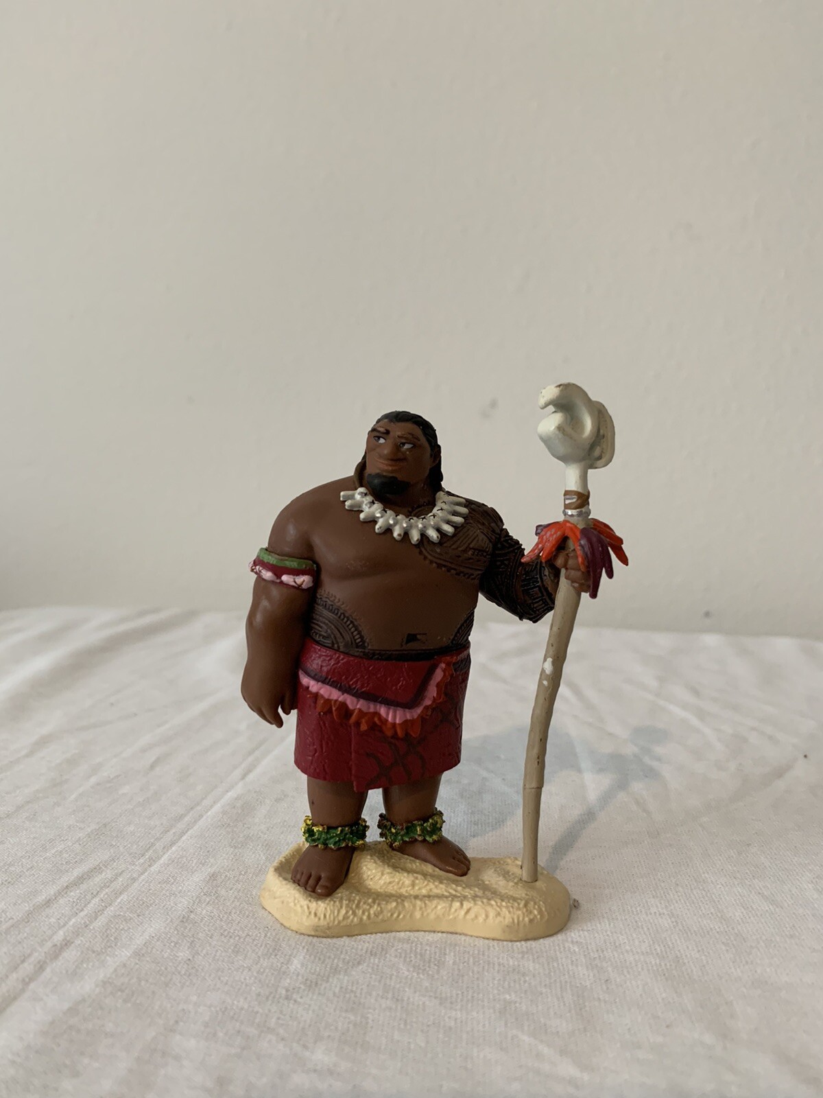 Disney Moana Father Chief Tui PVC Toy Figure Cake Topper - 3.75" Tall ...