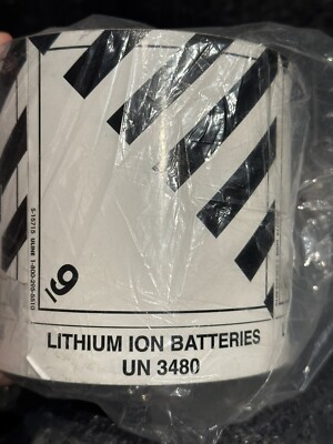 D.O.T. labels “Lithium Ion Batteries UN 3840” Uline S-15717 | eBay