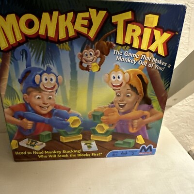 Family Board Games Maya Games Monkey Trix UPC:792189341509 HTF New | eBay