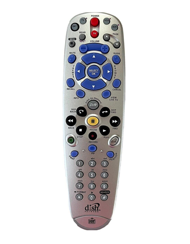 Dish Network 147800 8.0 UHF Pro Satellite TV Remote ECHOSTAR 311, 322 ...