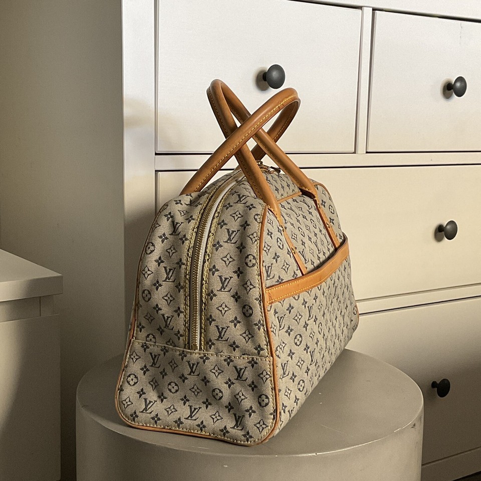 Louis Vuitton Marie Mini Lin Denim Bag | eBay
