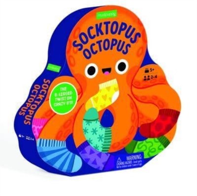 Socktopus Octopus Shaped Box Game by Mudpuppy 9780735377363 NEW G | eBay UK