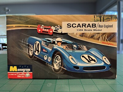 1965 Static Scarab Rear Engined Monogram 1/24 & Unstarted. | eBay
