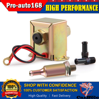 2.5-4PSI Inline Fuel Pump Electric For Most Lawn Mowers Small Engines ...
