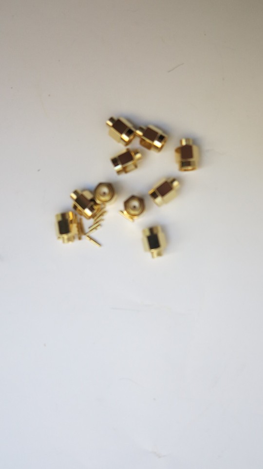 SMA male connector for RG402 Semi Rigid Coax cable with copper tube ...