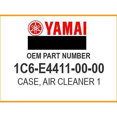 Yamaha CASE, AIR CLEANER 1 1C6-E4411-00-00 OEM NEW | eBay