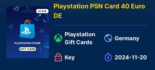 playstation psn card 40 euro DE | eBay